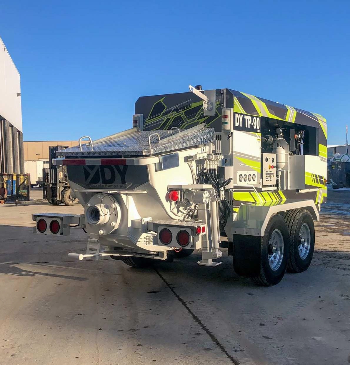 DY Concrete Pumps TP-90 - Quali Parts et Services